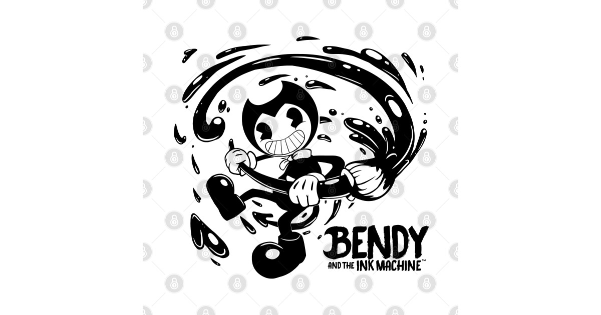 Bendy - Bendy And The Ink Machine - T-Shirt | TeePublic