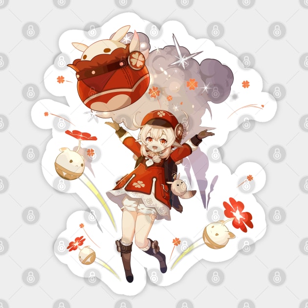 Klee - Genshin Impact - Klee - Sticker | TeePublic
