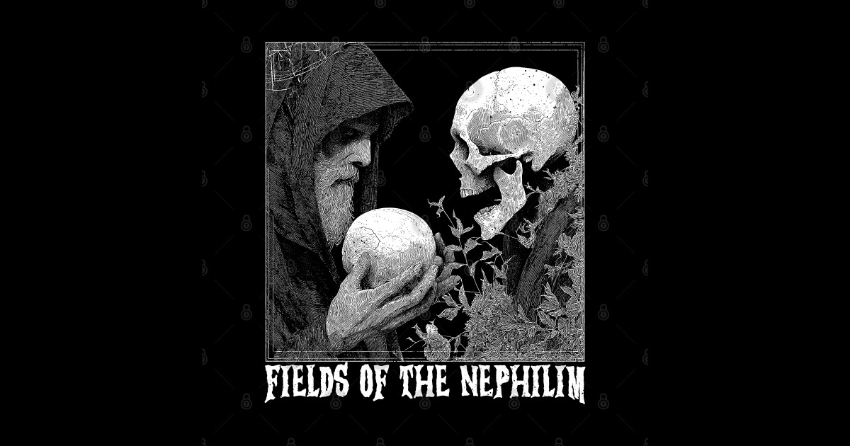 Fields of the Nephilim †† 80s Design - Fields Of The Nephilim - Sticker ...