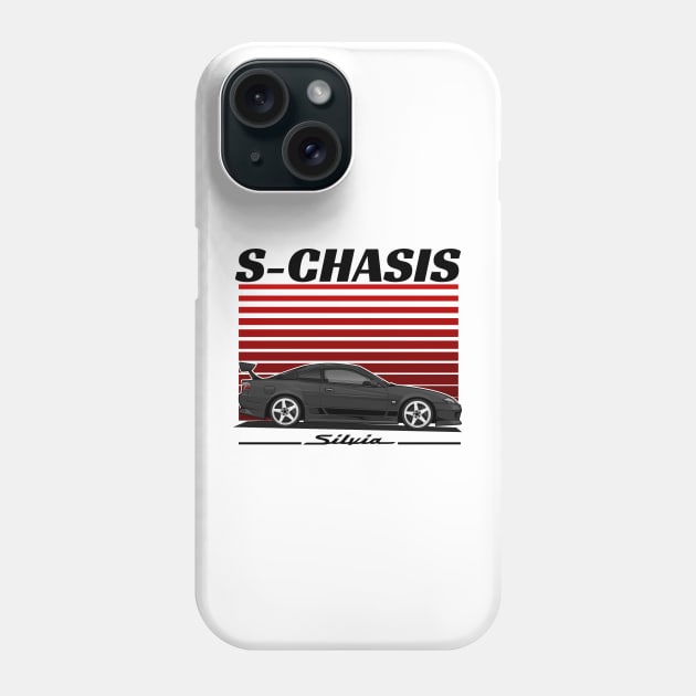 JDM LEGEND NISSAN SILVIA S15(BLACK) - Nissan Silvia - Phone Case ...