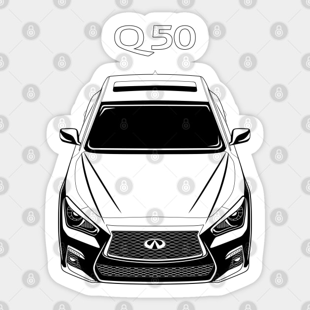 Q50 2021-2024 - Q50 - Sticker | TeePublic
