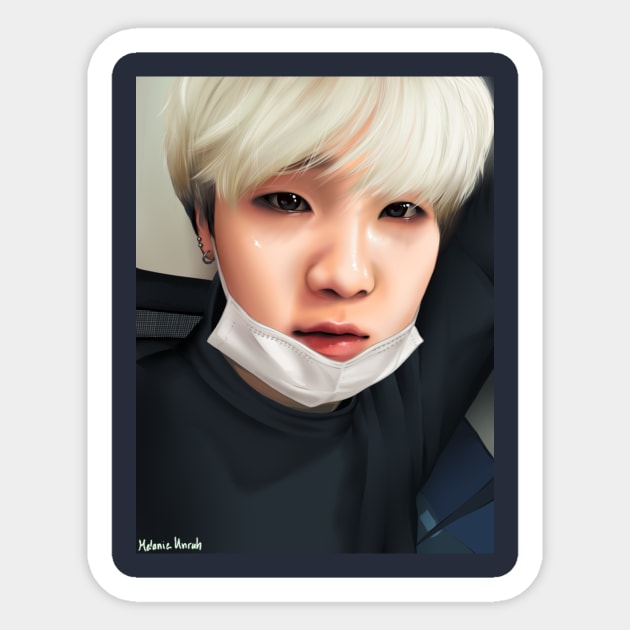 SUGA BTS Min Yoongi - Bts - Sticker | TeePublic