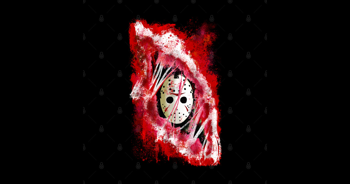 Jason scar - Horror - Sticker | TeePublic