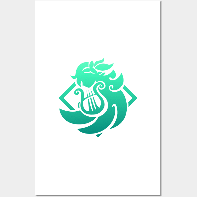 Genshin Impact Venti Emblem - Genshin Impact - Posters and Art Prints ...