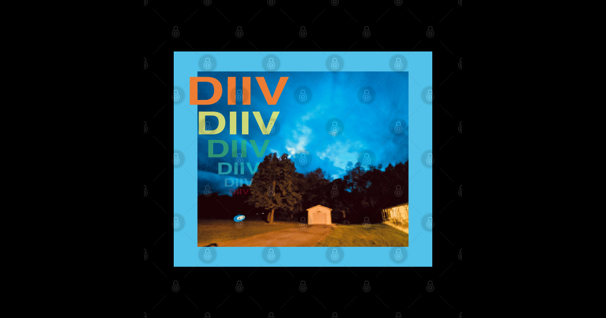 DIIV band fan - Diiv Band - Sticker | TeePublic