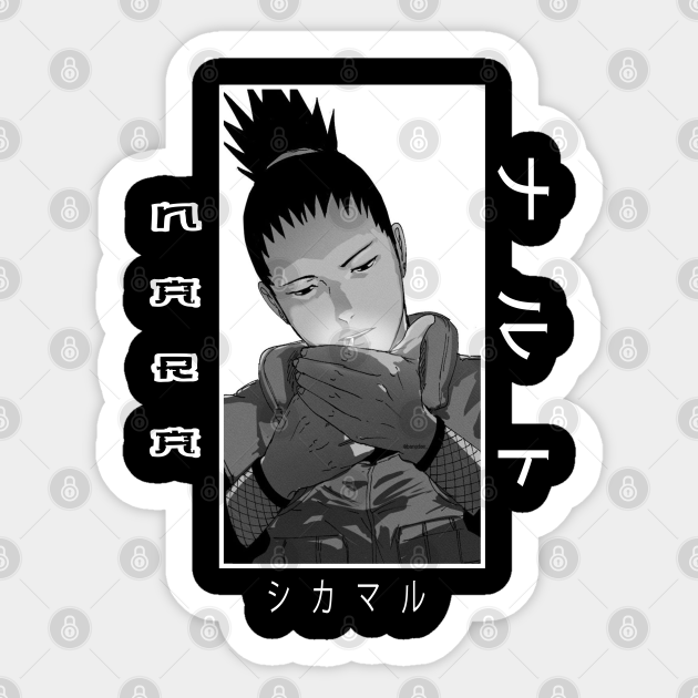 Shikamaru Nara - Shikamaru Nara - Sticker | TeePublic