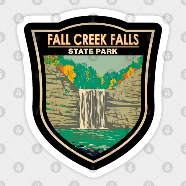 Fall Creek Falls State Park Tennessee Badge - Fall Creek Falls ...