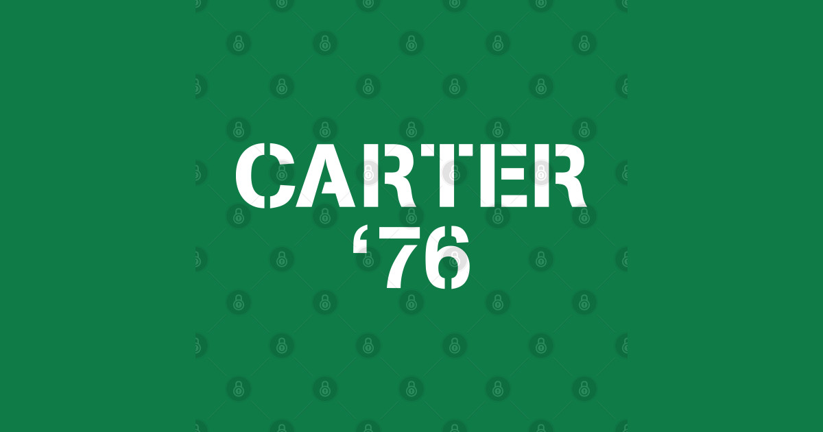 Jimmy Carter - Carter '76 (White) - Jimmy Carter - T-Shirt | TeePublic