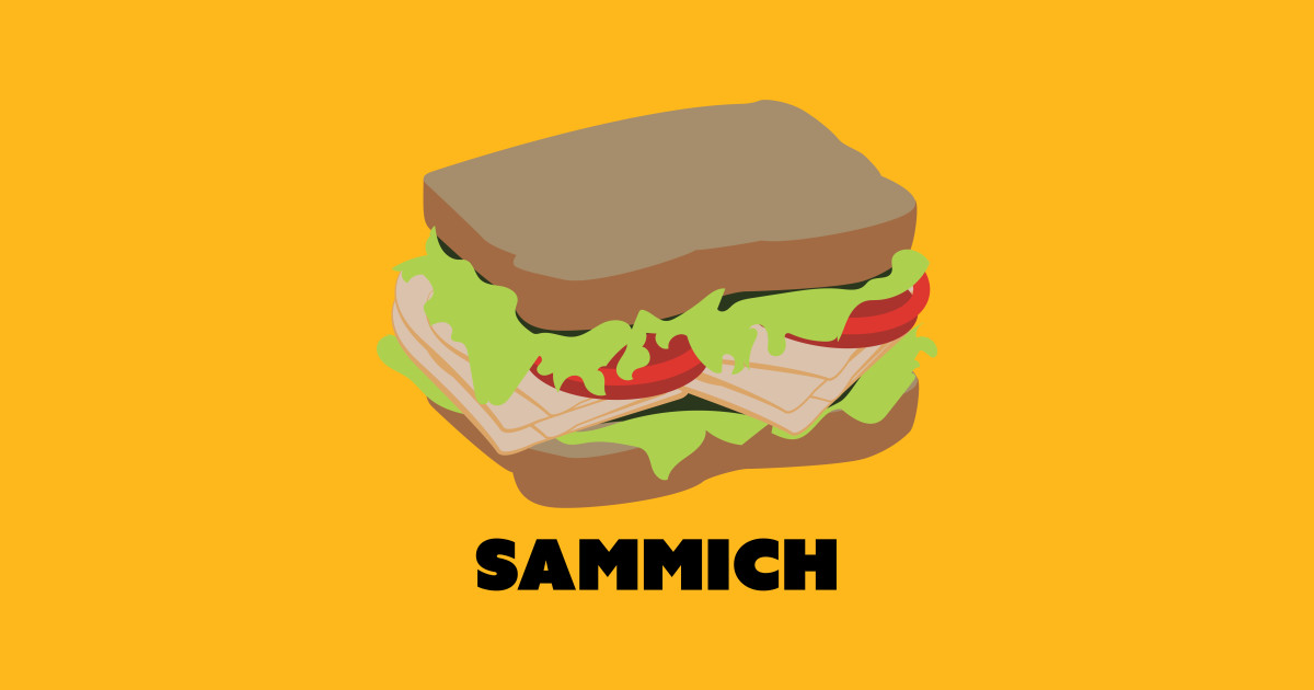 Sammich - Illustration - T-Shirt | TeePublic