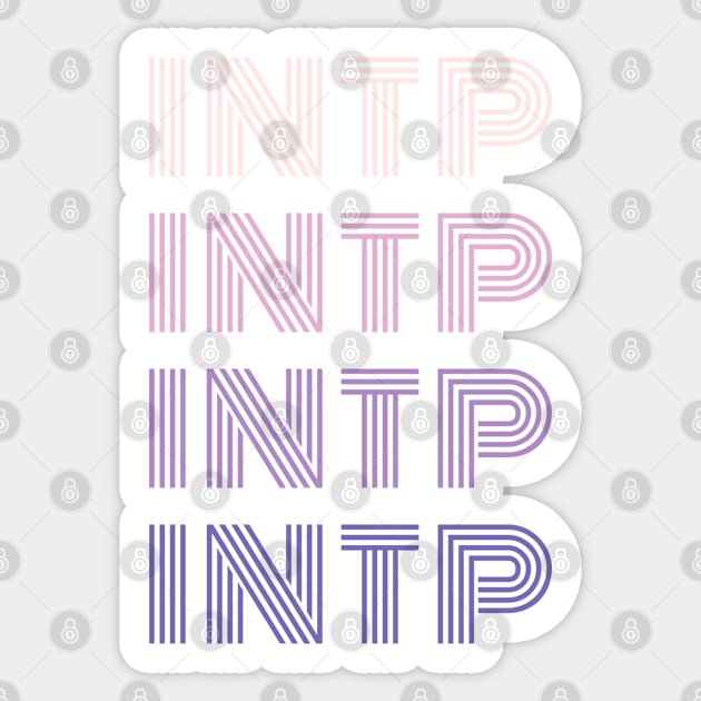 INTP MBTI - Intp - Sticker | TeePublic