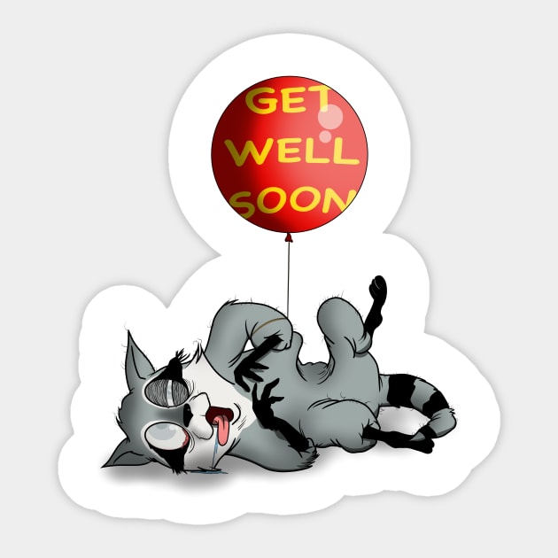 roadkill cat cartoon