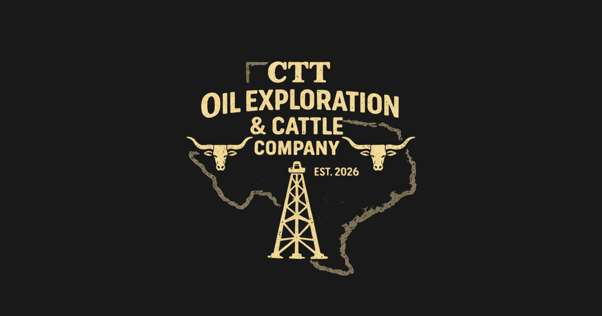 CTT Oil Exploration & Cattle Company Texas West Texas Oilfield - Black ...