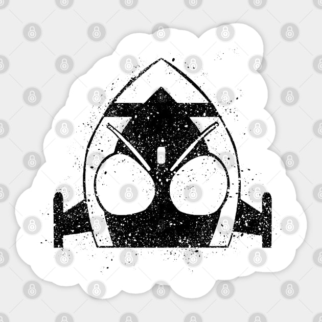 kamen rider fourze icon - Kamen Rider - Sticker | TeePublic