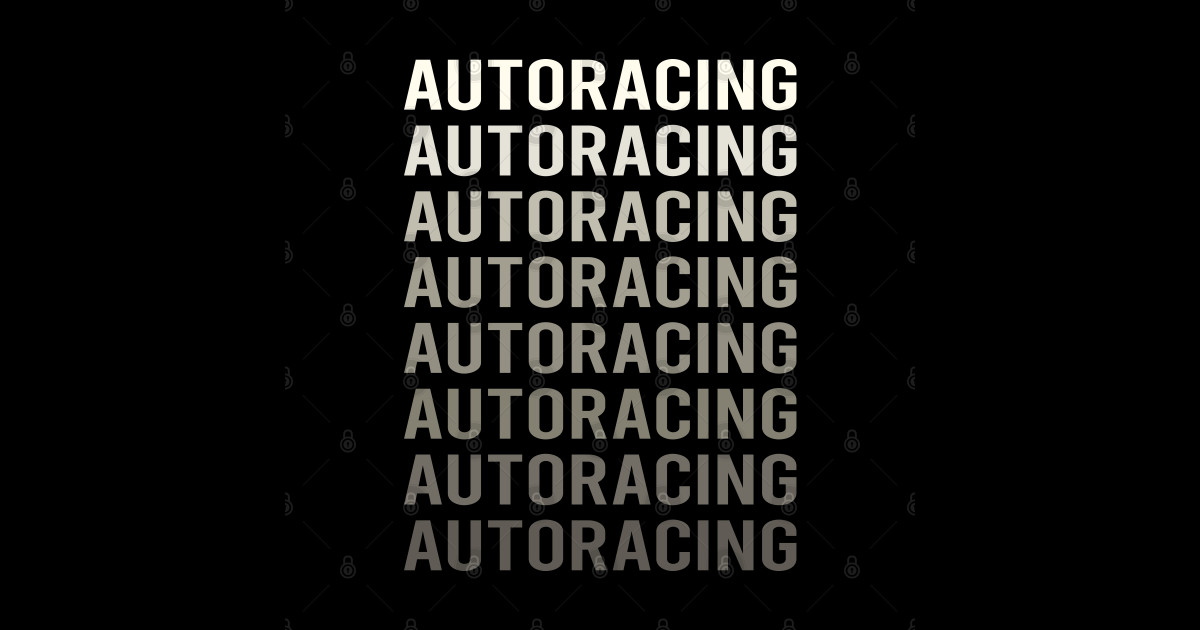 Gradient 02 Auto Racing Automotive Autosport - Auto Racing - Sticker ...