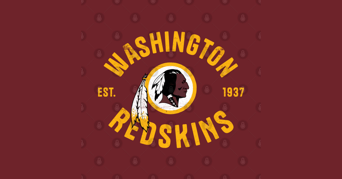 Washington-Redskins V.4 - Redskins - T-Shirt | TeePublic