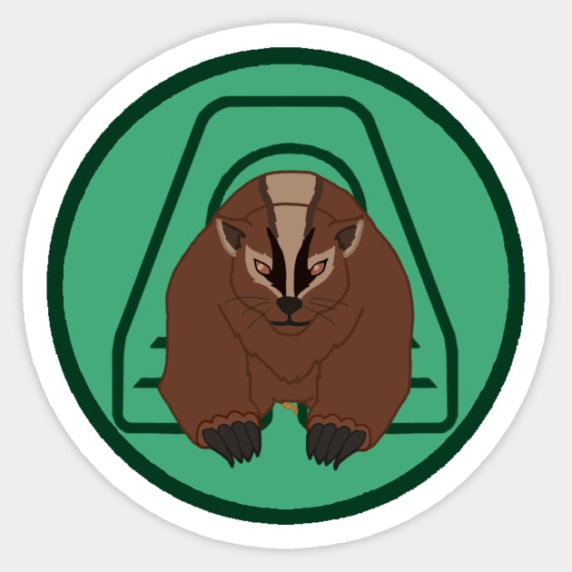 Earth Kingdom Badger Mole - Earth Kingdom - Sticker | TeePublic