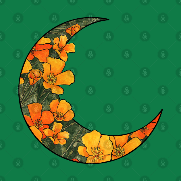 Poppy Moon - Poppy Moon - T-Shirt | TeePublic