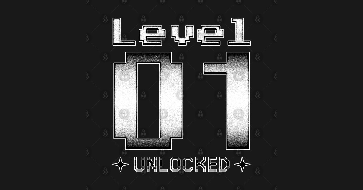 Level 1 Unlocked - Gamer - T-Shirt | TeePublic
