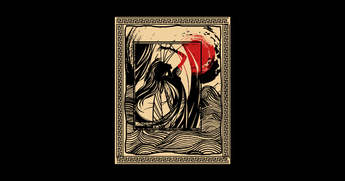 Amphitrite The goddess of the sea - Poseidon - Posters and Art Prints ...