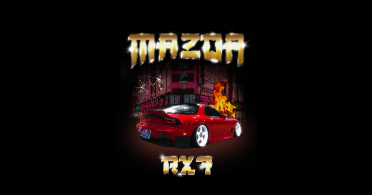 Mazda rx 7 - Y2k - Posters and Art Prints | TeePublic