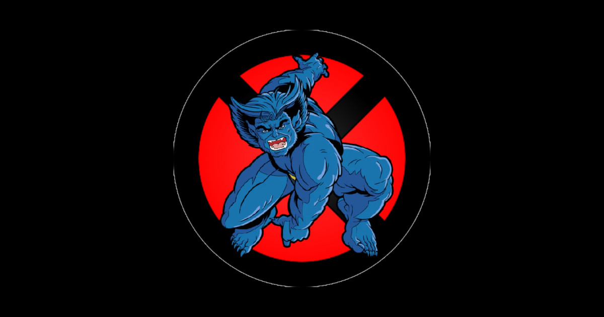 Blue Furry Guy - Beast Mode - Magnet | TeePublic