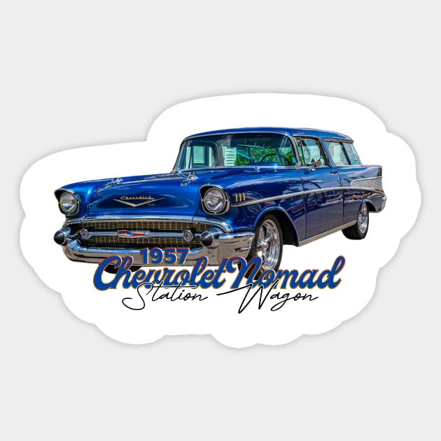 1957 Chevrolet Nomad Station Wagon - 1957 Chevrolet Nomad - Sticker ...