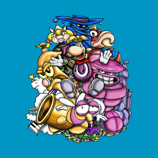 Rayman Adventures - Rayman - T-Shirt | TeePublic