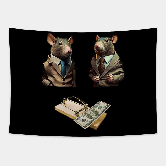 Work Rats Job Rats Rat Work Memes Job Memes - Job Gift - Tapestry ...