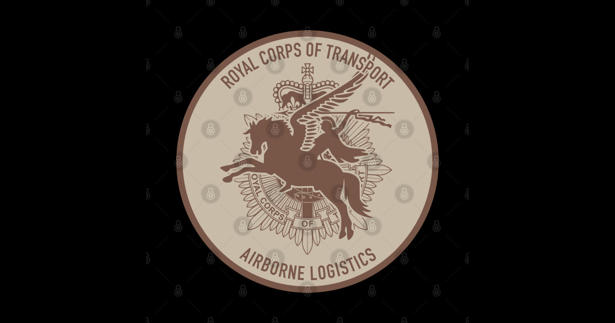 Airborne Logistics - Royal Corps Of Transport Airborne - Sticker ...