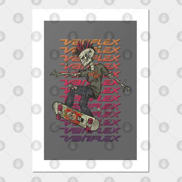 Variflex Ramp Rat Repeater 1986 - Skateboard - Posters and Art Prints ...