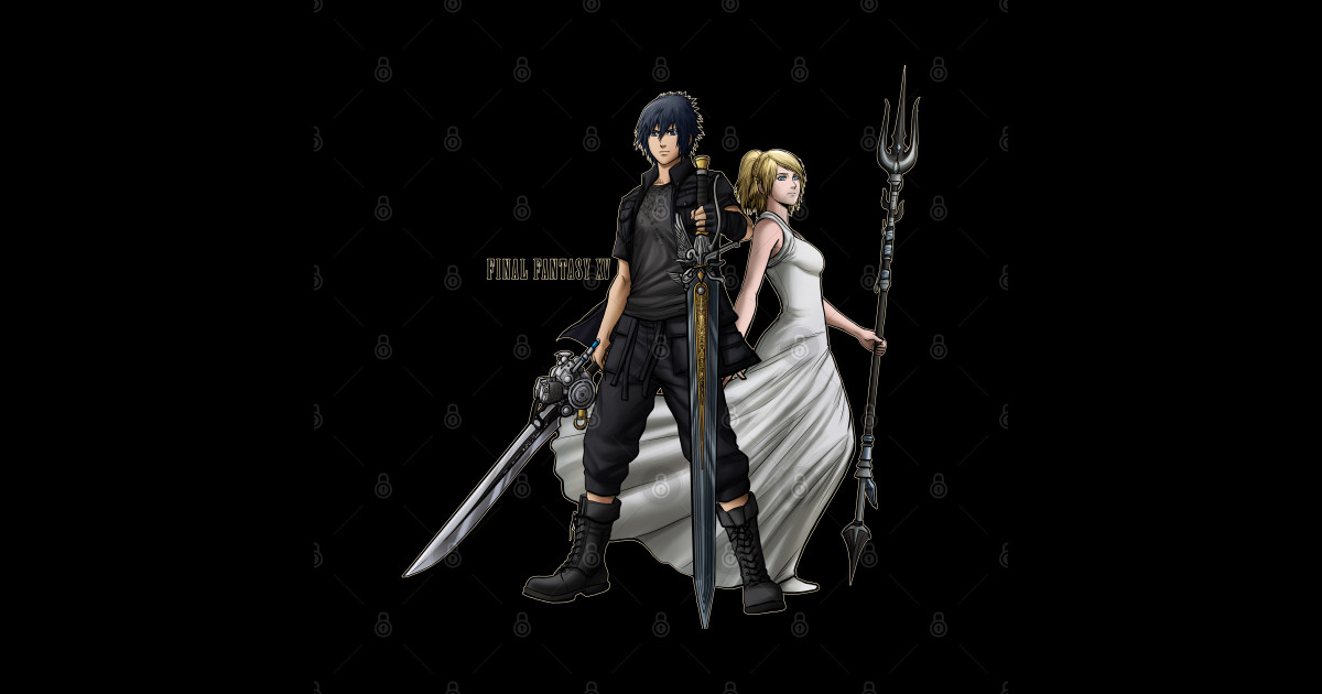 Noct and Luna - Noct And Luna - Magnet | TeePublic