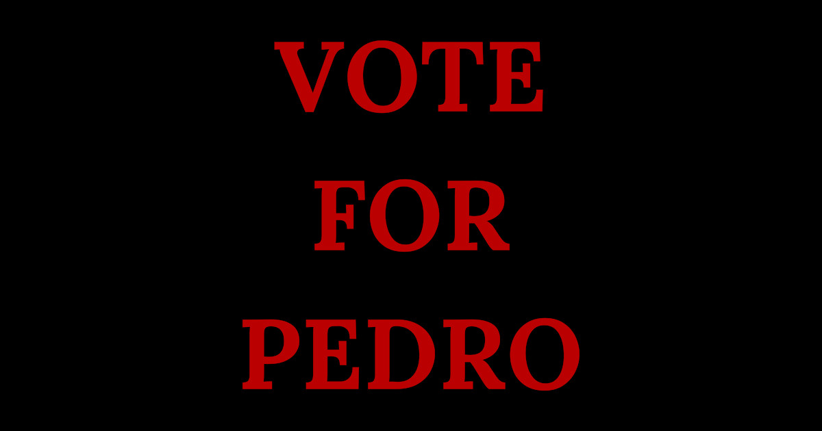 Vote for pedro 2024 napoleon dynamite - Vote For Pedro - Sticker ...