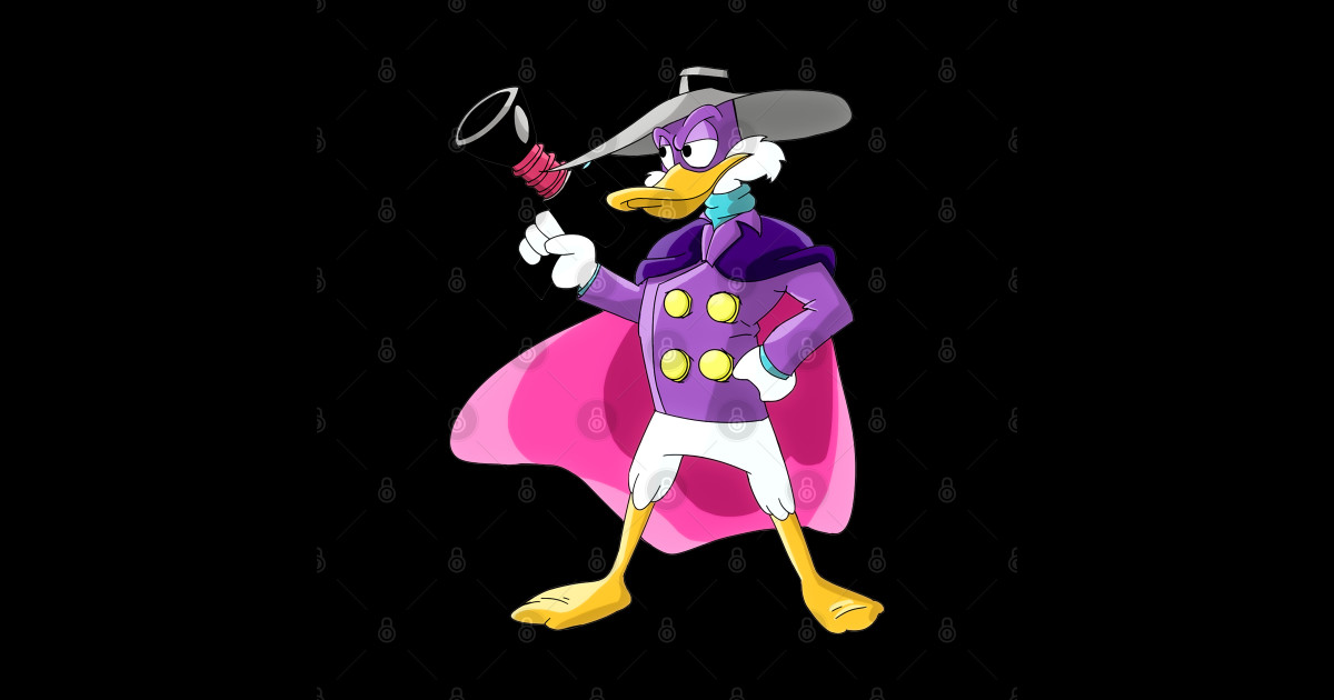 Darkwing "pistol" Duck - Darkwing Duck - Sticker | TeePublic