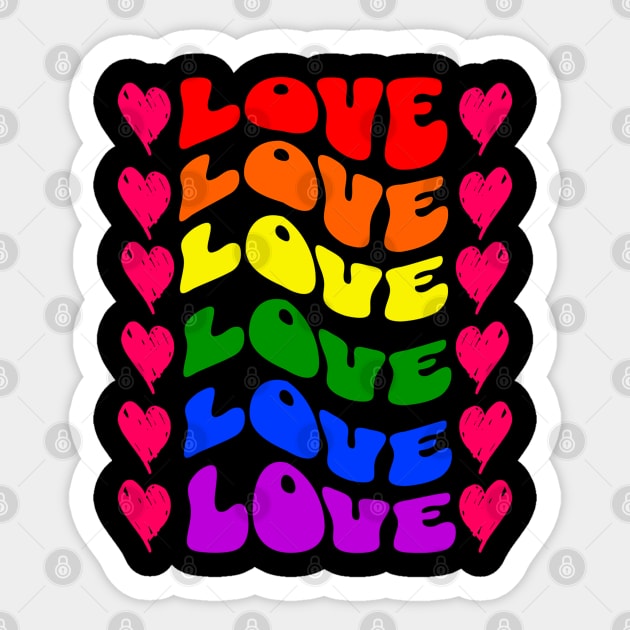 LGBT Gay Pride Flag - Lgbt Gay Pride - Sticker | TeePublic