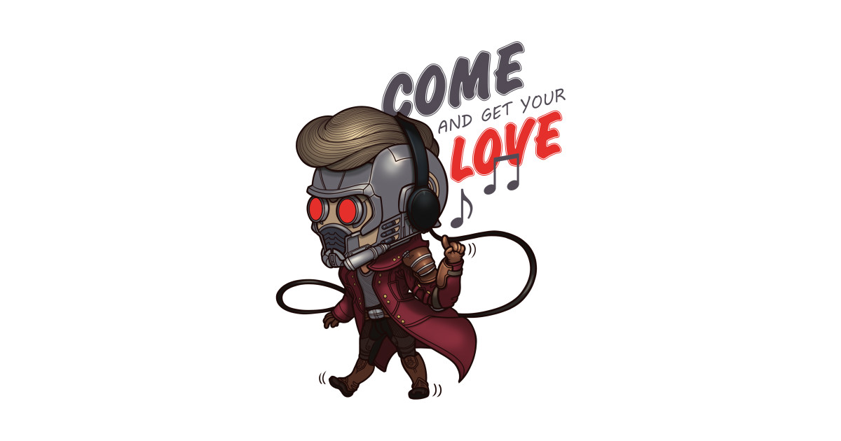 Star-Lord Music - Star Lord - Sticker | TeePublic