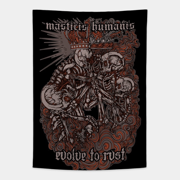 Evolve to Rvst - Evolution - Tapestry | TeePublic