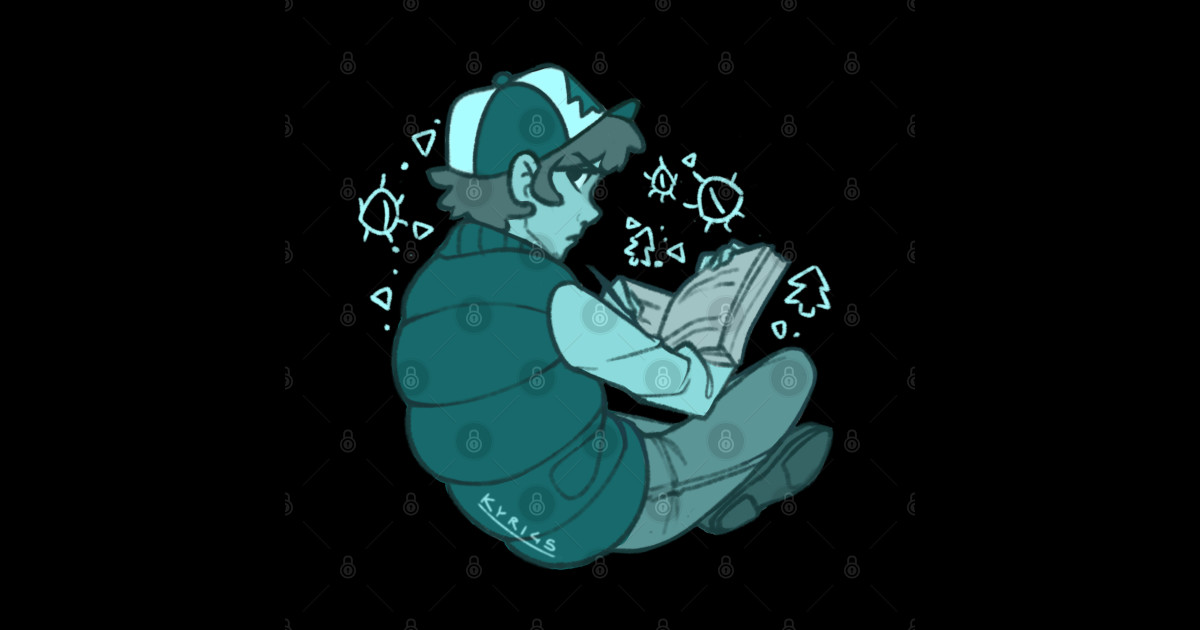 Dipper Pines - Gravity Falls V1 - Dipper Pines - Sticker | TeePublic
