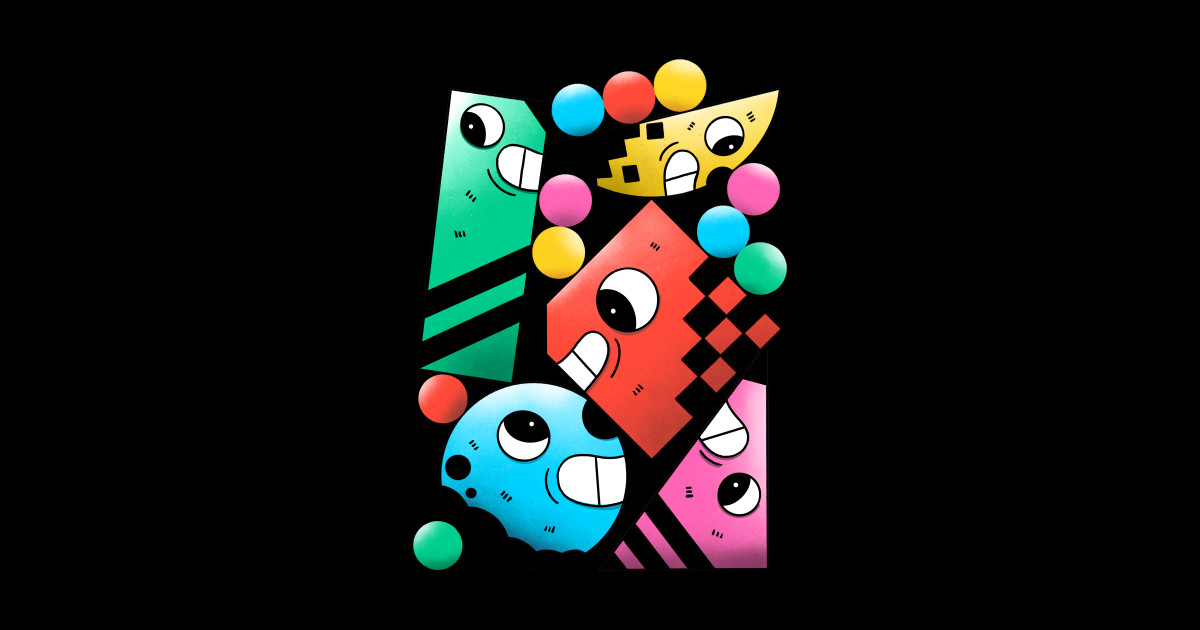 Stacks of fun! - Fun - Sticker | TeePublic