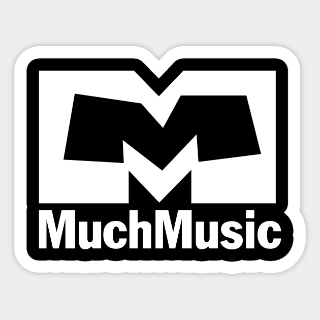 Much Music Retro Logo - Music Videos - Sticker | TeePublic