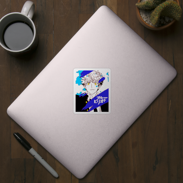Blue Period Yatora Yaguchi - Blue Period - Sticker | TeePublic