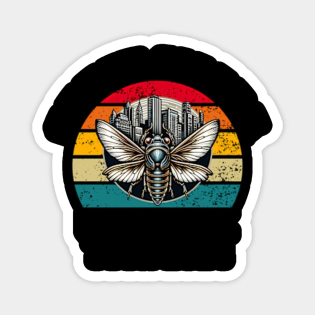 Cicada Come Back Tour 2024 Cicada - Cicadas Tour 2024 - Magnet | TeePublic