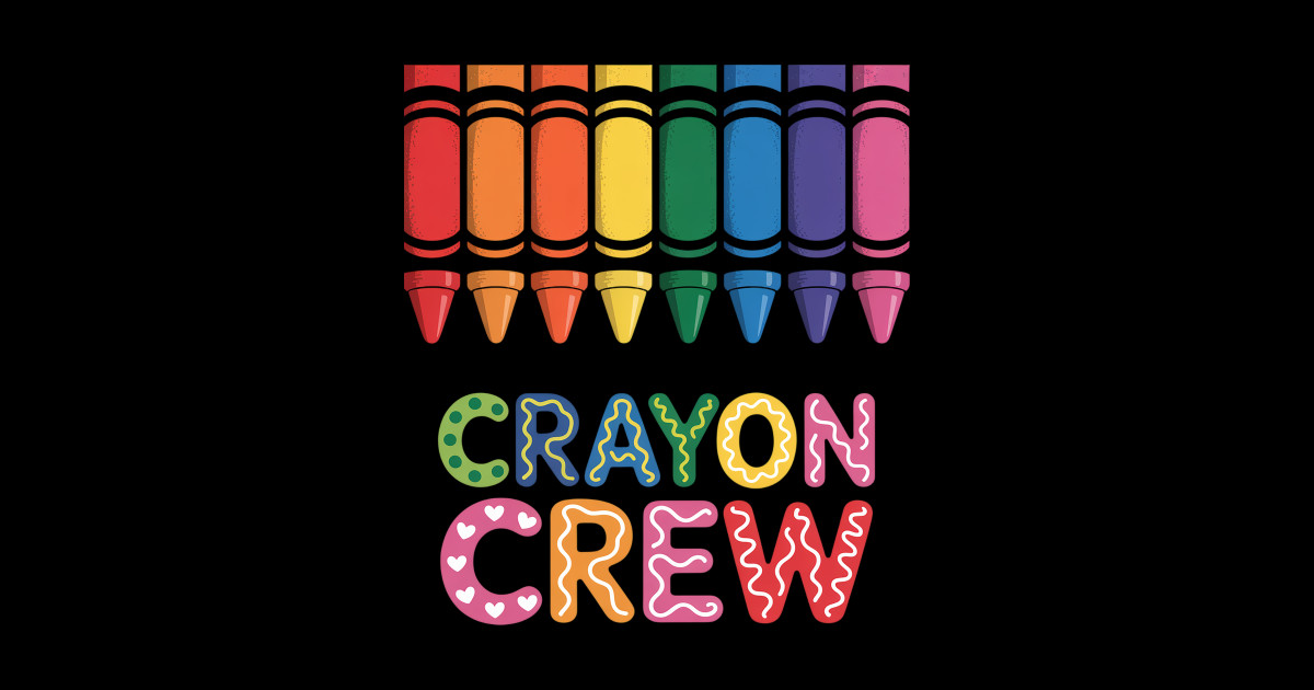 Crayon Crew Coloring Artistic Drawing Color - Crayon Crew Coloring ...