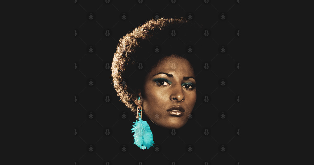 Say Hello Pam Grier - Pam Grier - T-Shirt | TeePublic