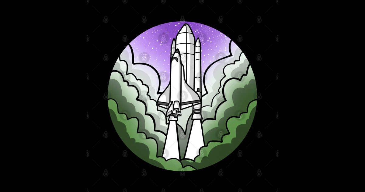 Genderqueer Pride Rocket - Gay - Sticker | TeePublic