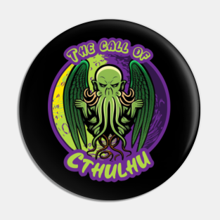 Cthulhu Fan Art Call Of Cthulhu Pins and Buttons for Sale | TeePublic