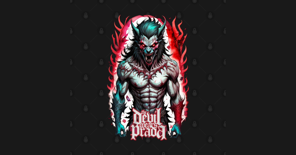 The Devil Wears Prada Demon Wolves - The Devil Wears Prada - T-Shirt | TeePublic