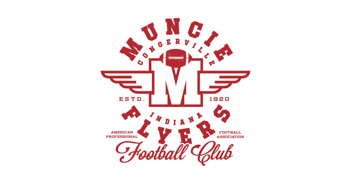 Muncie Congerville Flyers - Defunct Football Teams - T-Shirt | TeePublic