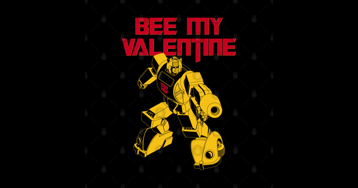 BUMBLEBEE MY VALENTINE - Valentines Day Love Candy Be My Valent ...
