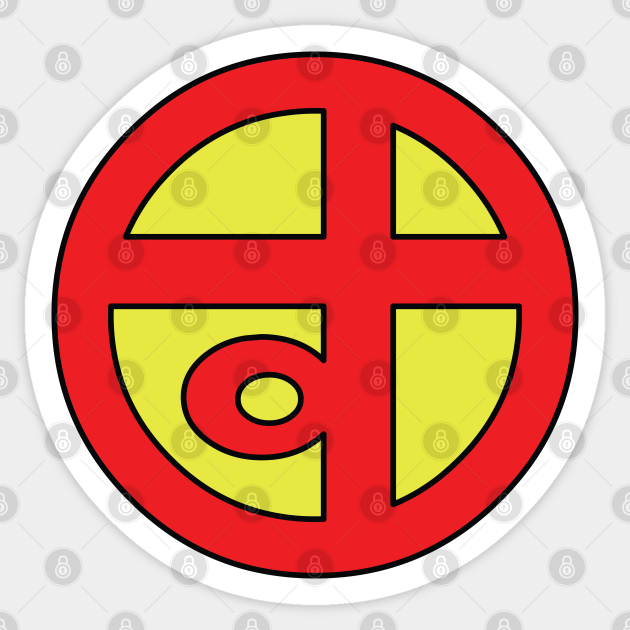 Suppaman (Dr. Slump) Logo - Anime - Sticker | TeePublic