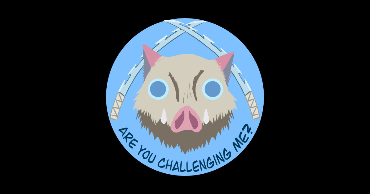 Inosuke - Beast Breathing - Demon Slayer - Sticker | TeePublic